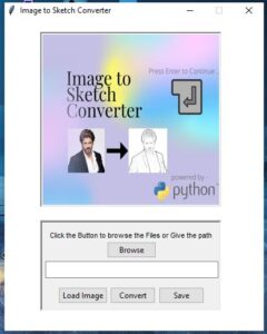 Python Project on Converting any Image to Sketch - For School and ...